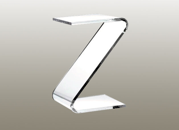 Acrylic Zee Table with Glass – Versailles Art Gallery